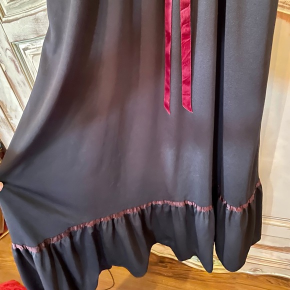 vicky vaughan | Dresses | Vintage Vicky Vaughan Dress Black Prairie ...